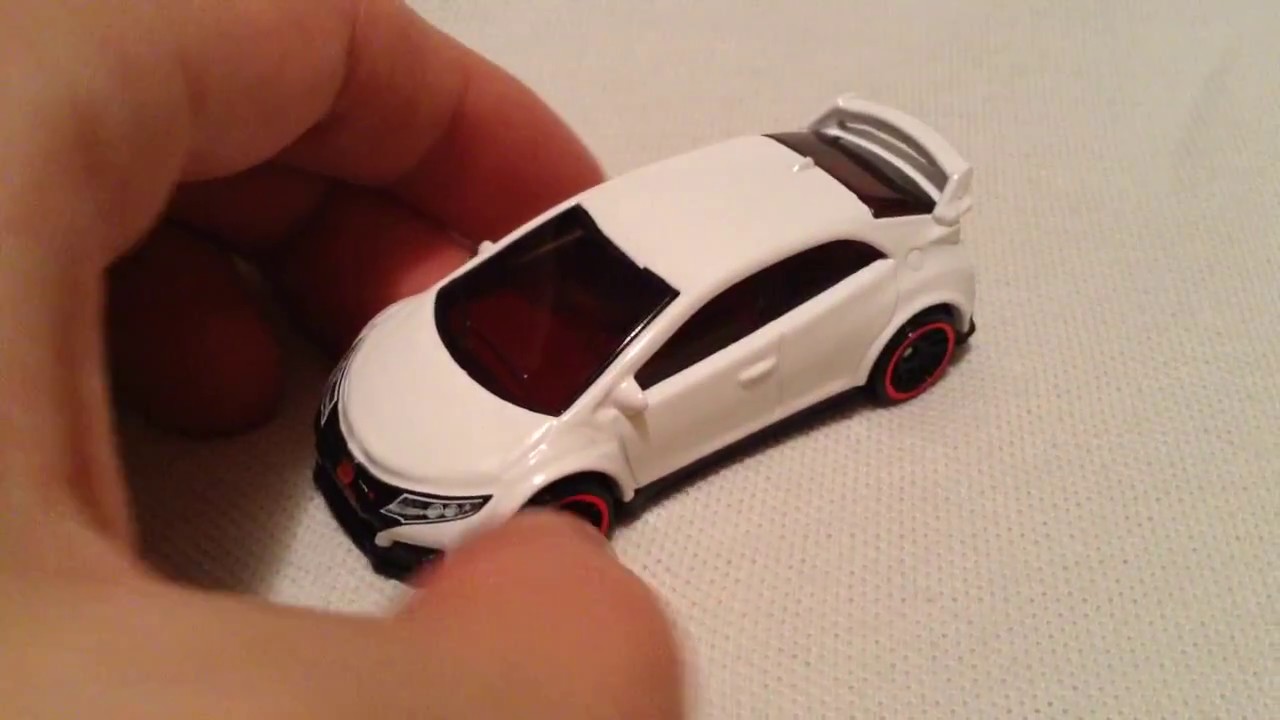 Hot Wheels 2016 Honda Civic Type R (New for 2017! - Then And Now) - YouTube