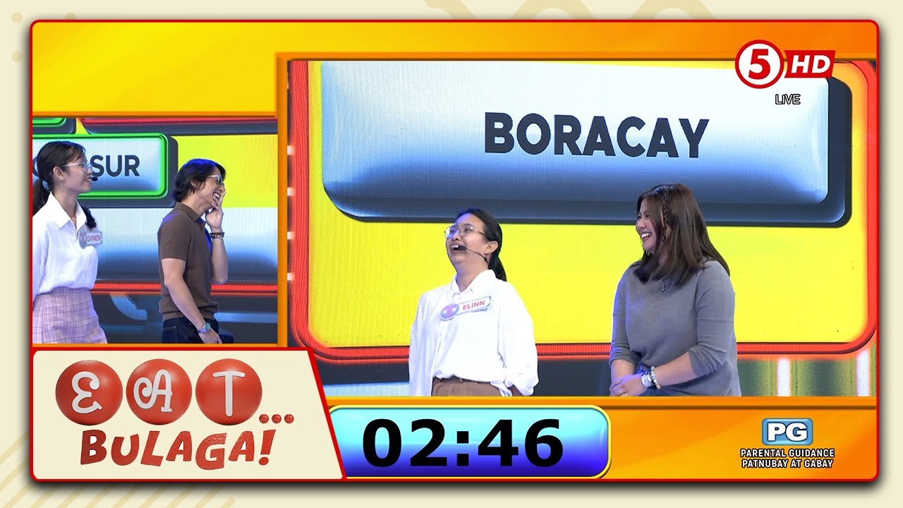 Eat Bulaga | Team Etivac sa Jackpot Round ng 'Gimme 5'. - YouTube