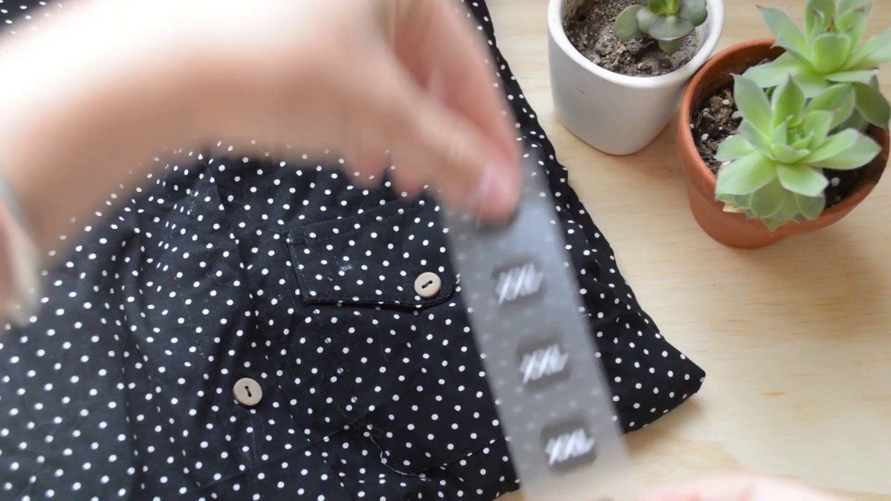 Clear Color Coded Shirt Size Adhesive Labels for Retail T-shirts - YouTube