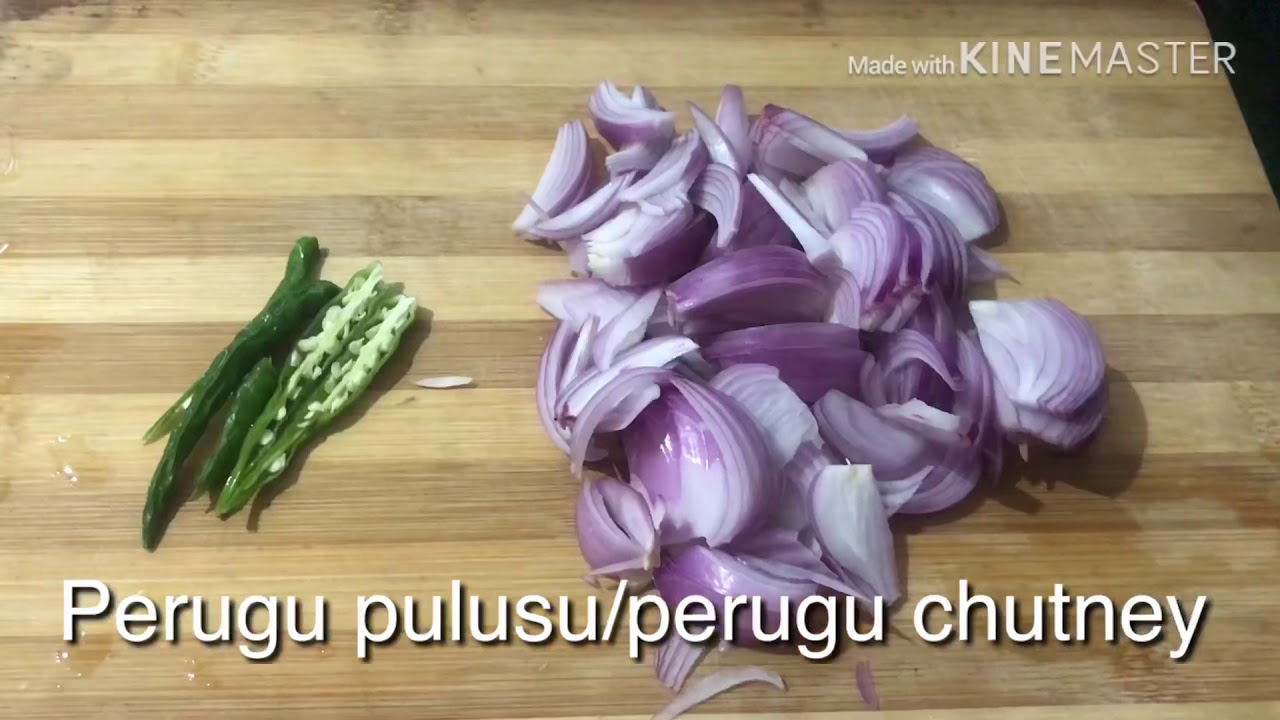 Perugu pulusu/perugu chutney/పెరుగు పులుసు - YouTube