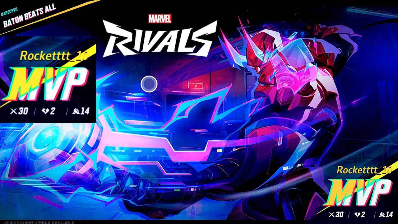Dropping 30Kills with Daredevil Casually | Marvel Rivals | PS5 ...