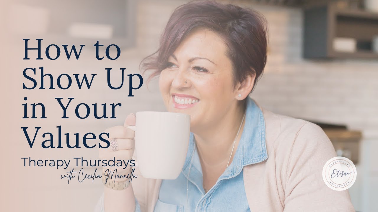 How to show up in your values || Mental Health & Wellness - YouTube