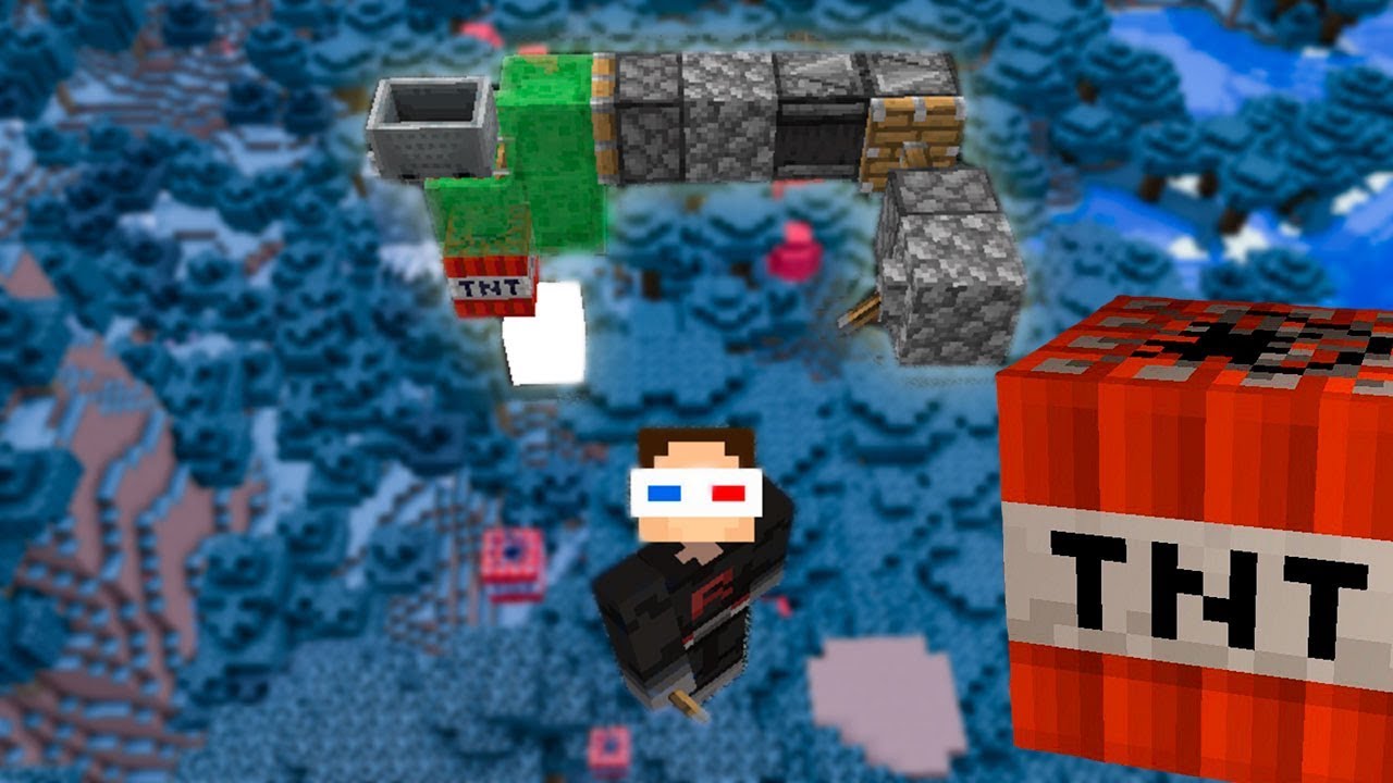 Cómo hacer un duplicador de TNT | Minecraft Java 1.14.4 - YouTube