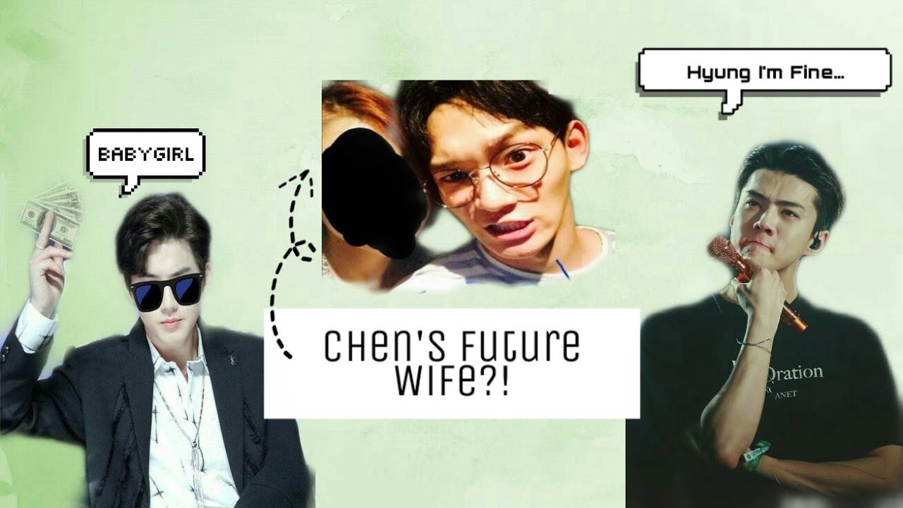EXO Chen's Daughter Memes, Chen and His Future Wife Welcome's Their ...