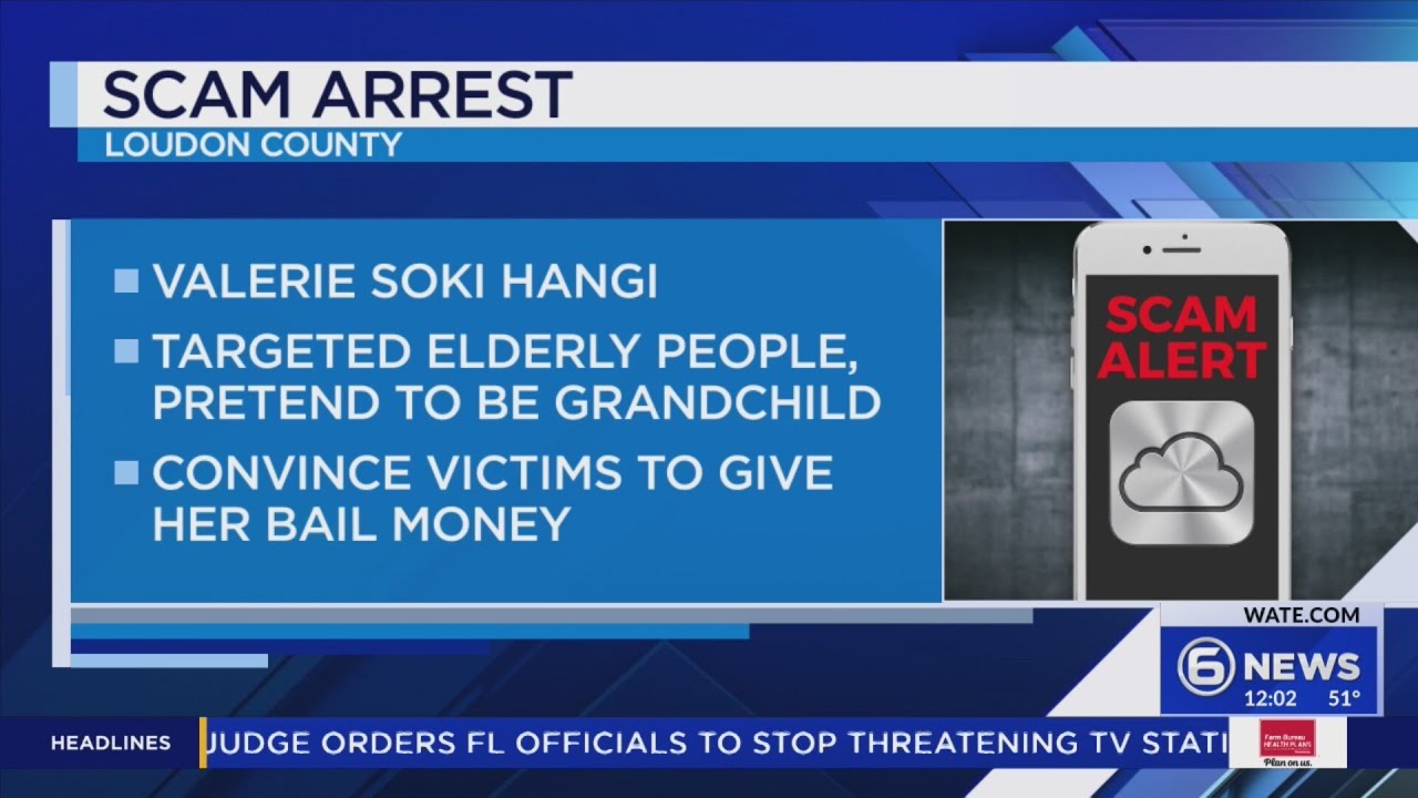 Scam arrest in Loudon County - YouTube