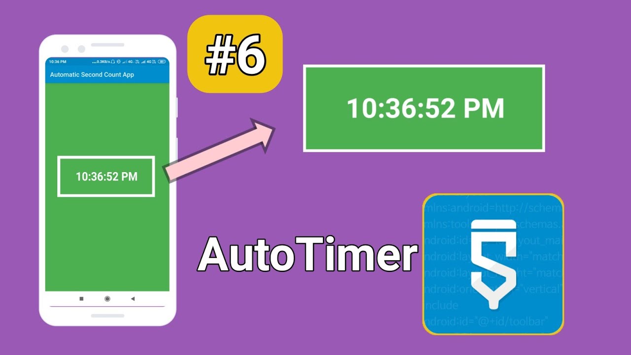 How To Add Automatic Time and Second Counting Features In SketchWare ...