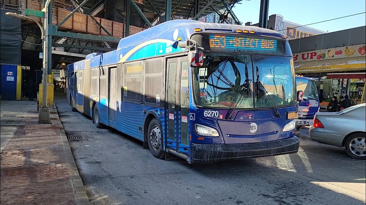 MTA Bus: 2020 New Flyer XD60 #6270 on the Q53-SBS @ Roosevelt Ave ...