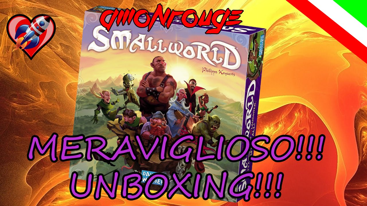 Unboxing ITA - SmallWorld Gioco da Tavolo Meraviglioso Unboxing ...