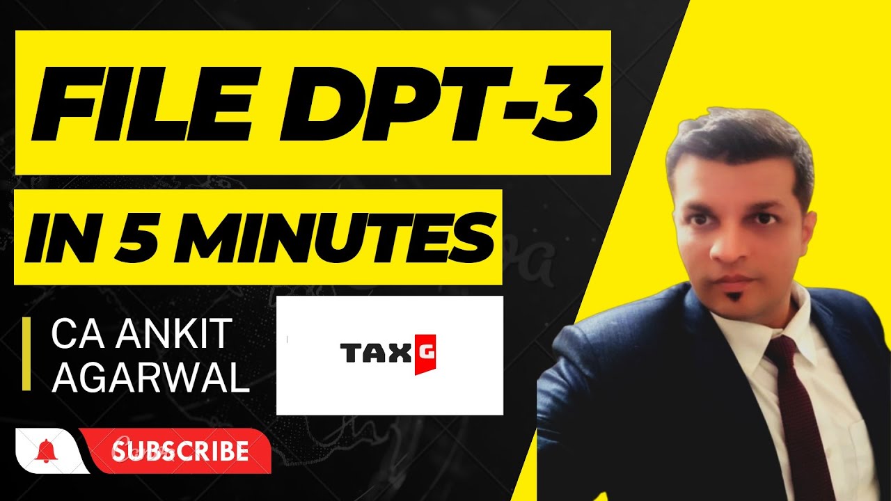 File DPT-3 Form in V3 Portal / Return of Deposit In MCA Portal / Last ...