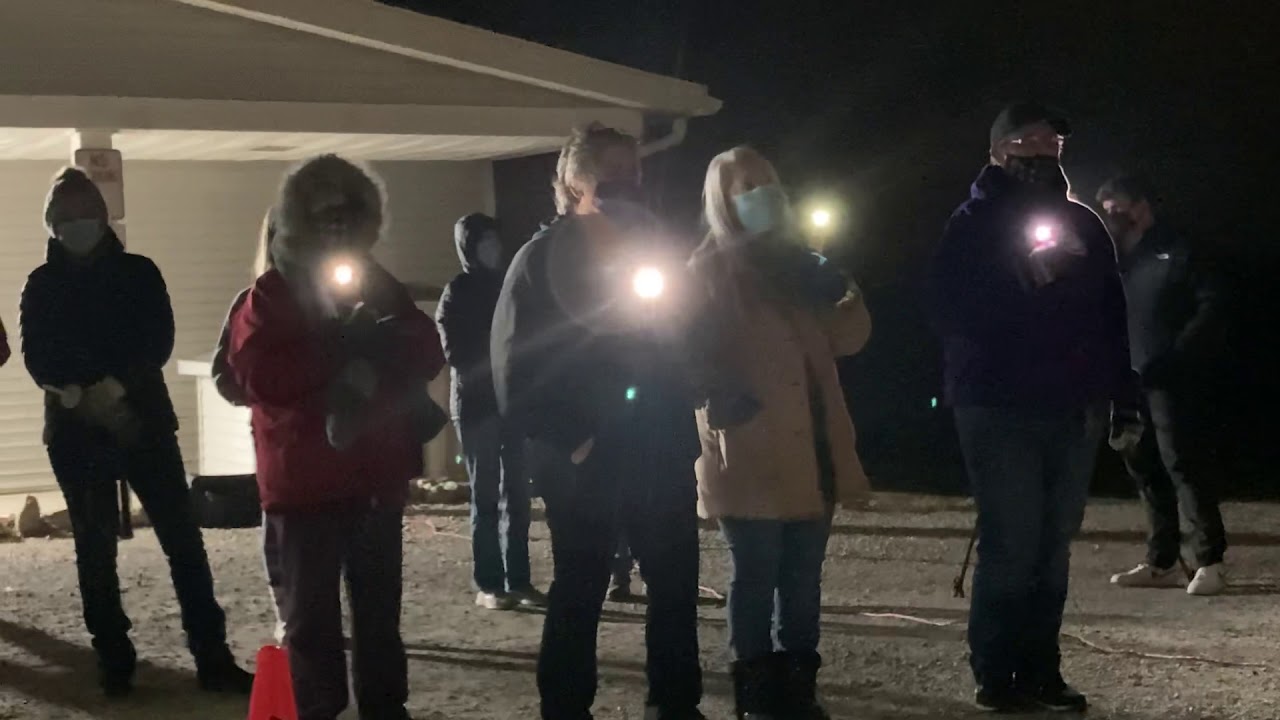 About 75 people gathered at a vigil at APL in Springfield for Sii, a ...