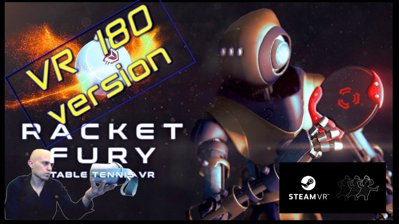 Will It VR? Episode 8 - Racket Fury Steam VR (VR 180 version) - YouTube