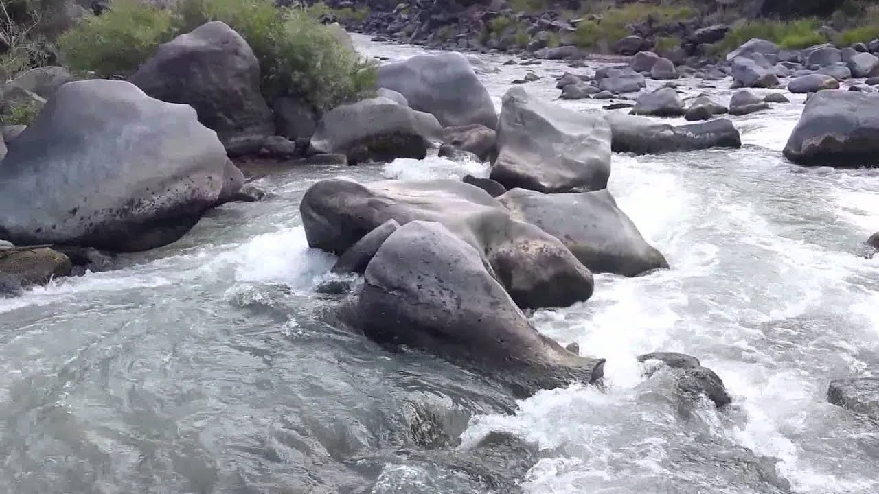 The Red River flows into the Rio Grande - YouTube
