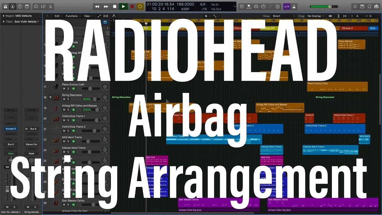 RADIOHEAD - Airbag (String Arrangement) - YouTube