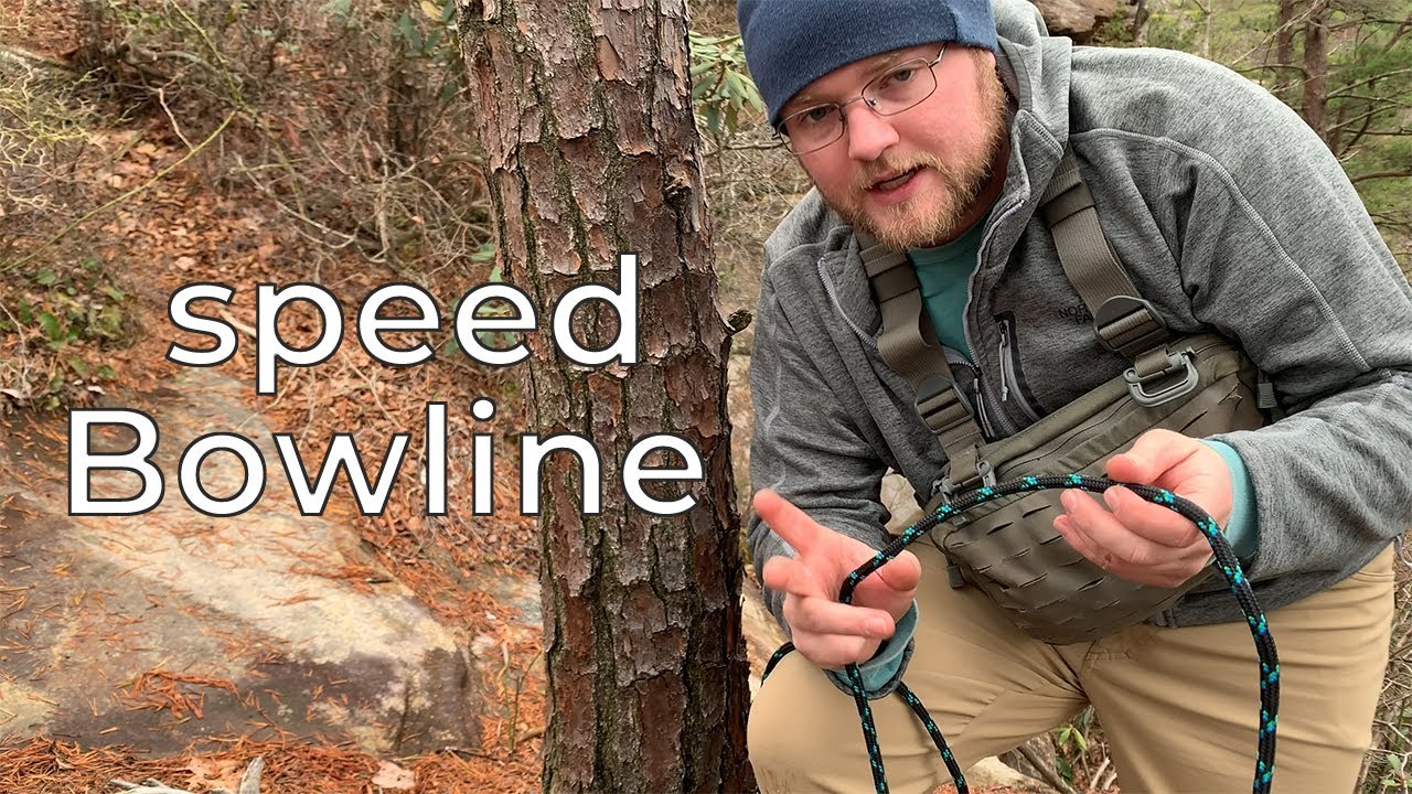 How To Tie A Speed Bowline - YouTube