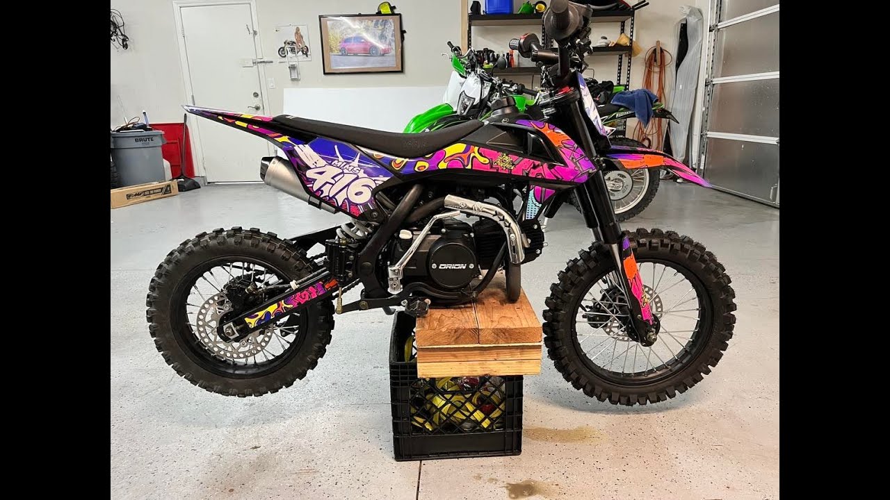 Orion RXB 110 I picked up for my wife for Christmas, Nibbi Carb, Racing ...