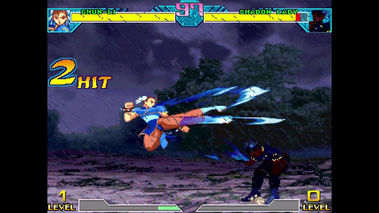 Chun li vs Shadow Lady - YouTube