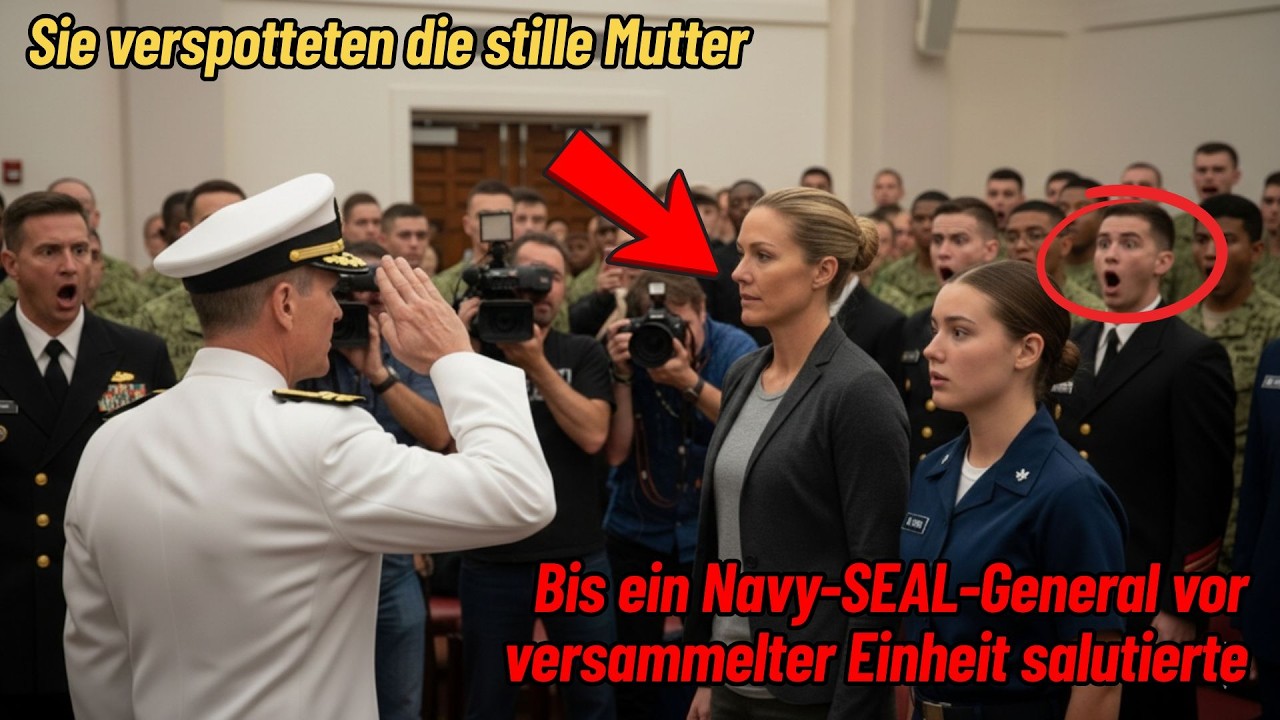 Sie verspotteten die stille Mutter – bis ein Navy SEAL General vor ...