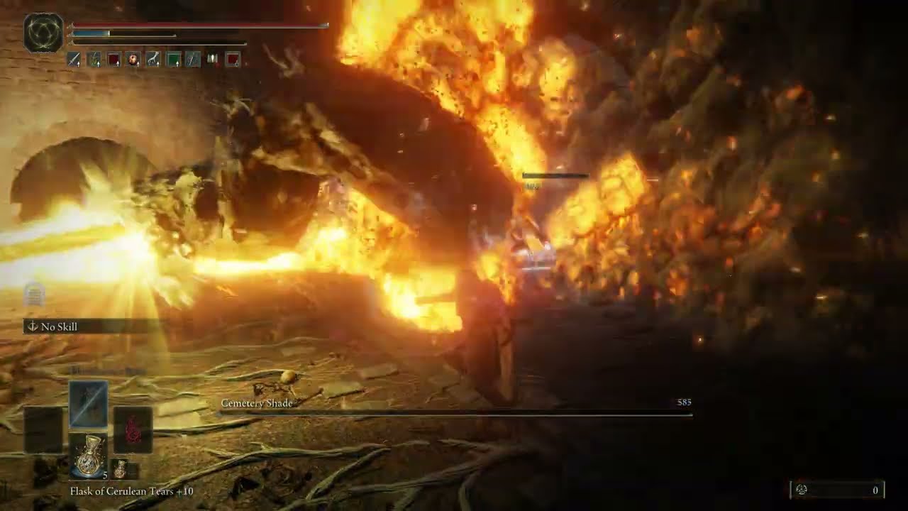 CEMETERY SHADE BOSS FIGHT, Placidusax's Ruin Showcase [ELDEN RING 60FPS ...