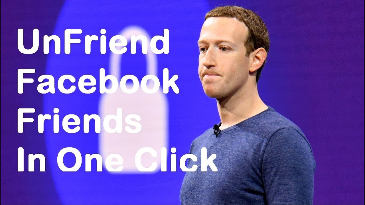 How to UnFriend All Facebook Friends in Minutes Remove All FB Friends ...
