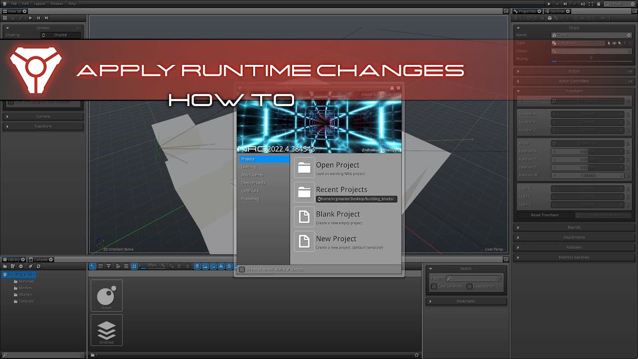 Apply Runtime Changes [How To] - YouTube