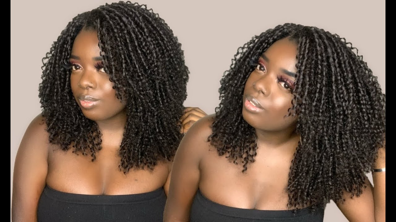 $30 KINKY CURLY HAIR! | Outre 4A SPRING SPIRAL - YouTube