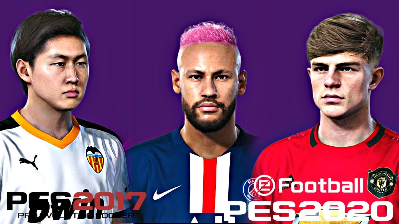 PES 17 PATCH UPDATE 2020 NEW FACE KIT MOD GAMEPLAY!!! - YouTube