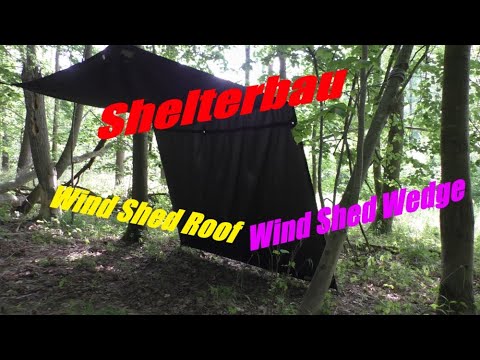 Shelterbau - Wind Shed Roof, Wind Shed Wedge - YouTube