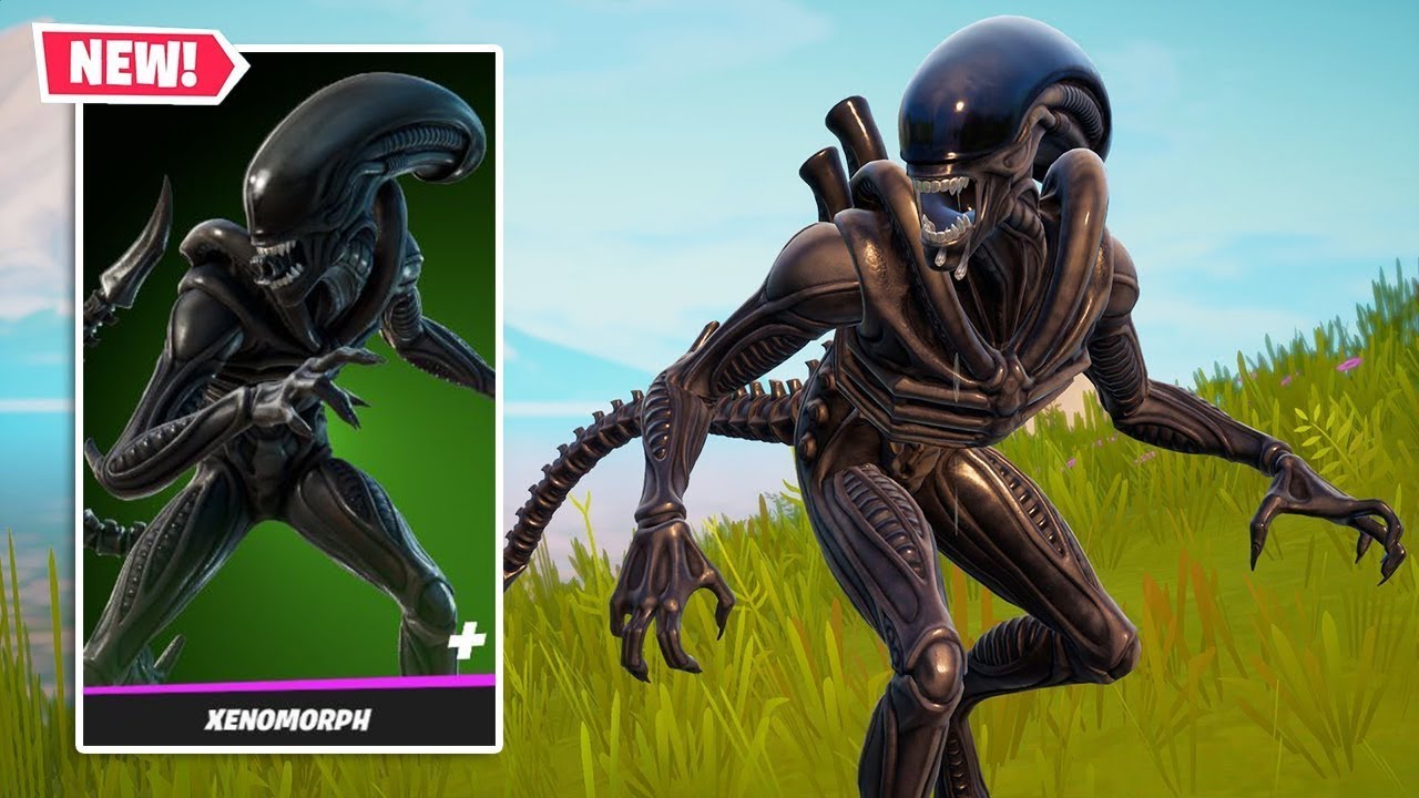 Alien Fortnite Skin - YouTube