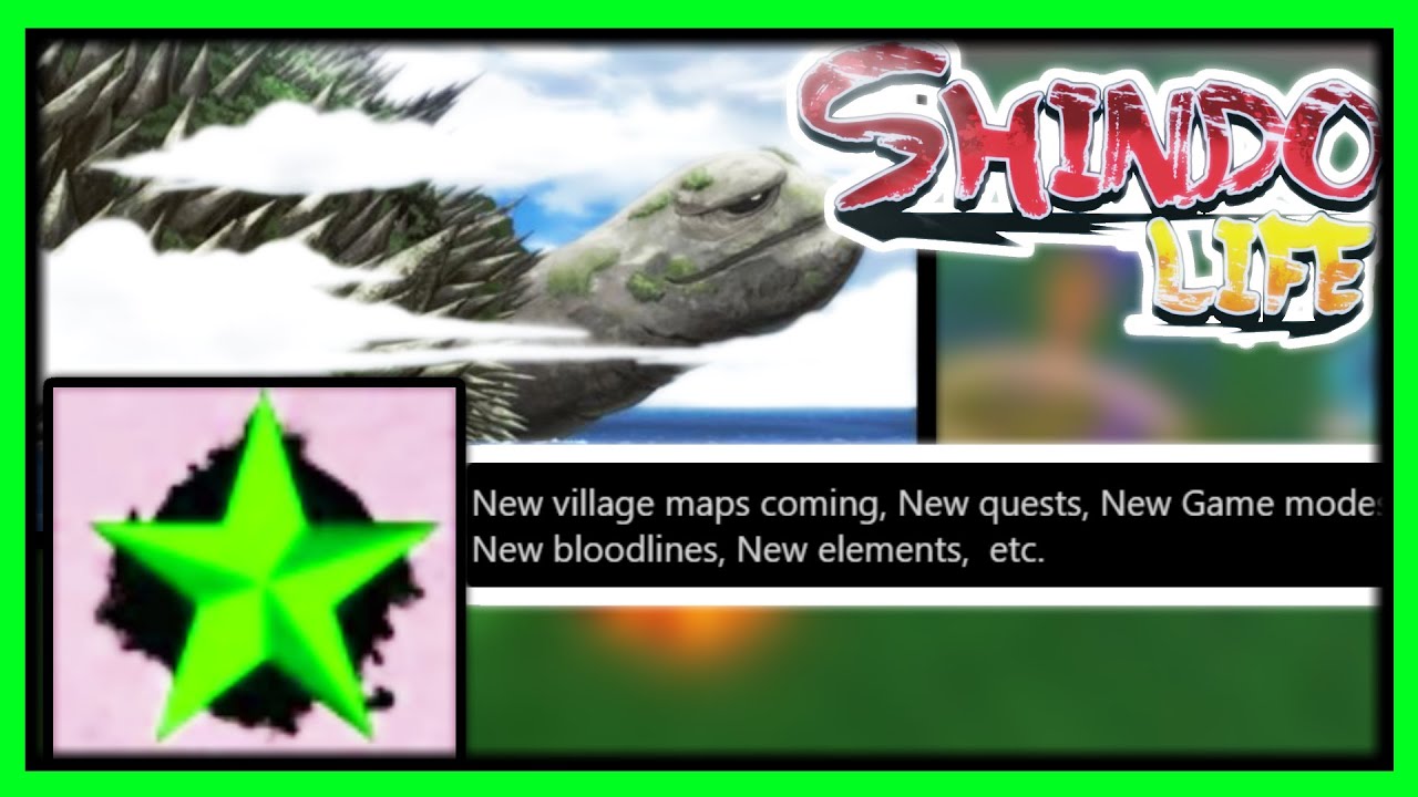 NEW VILLAGE MAPS AND MORE COMING SOON? 38.5 UPDATE (Shindo Life) - YouTube