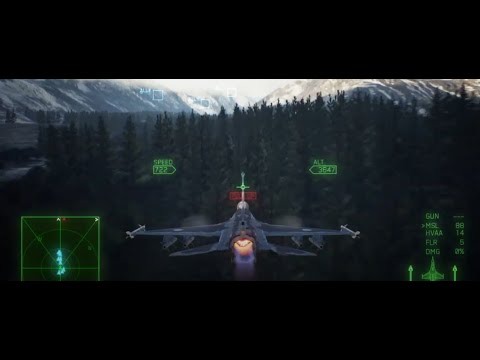 ACE COMBAT 7 - PLANE CRASH(SHOT DOWN) - YouTube