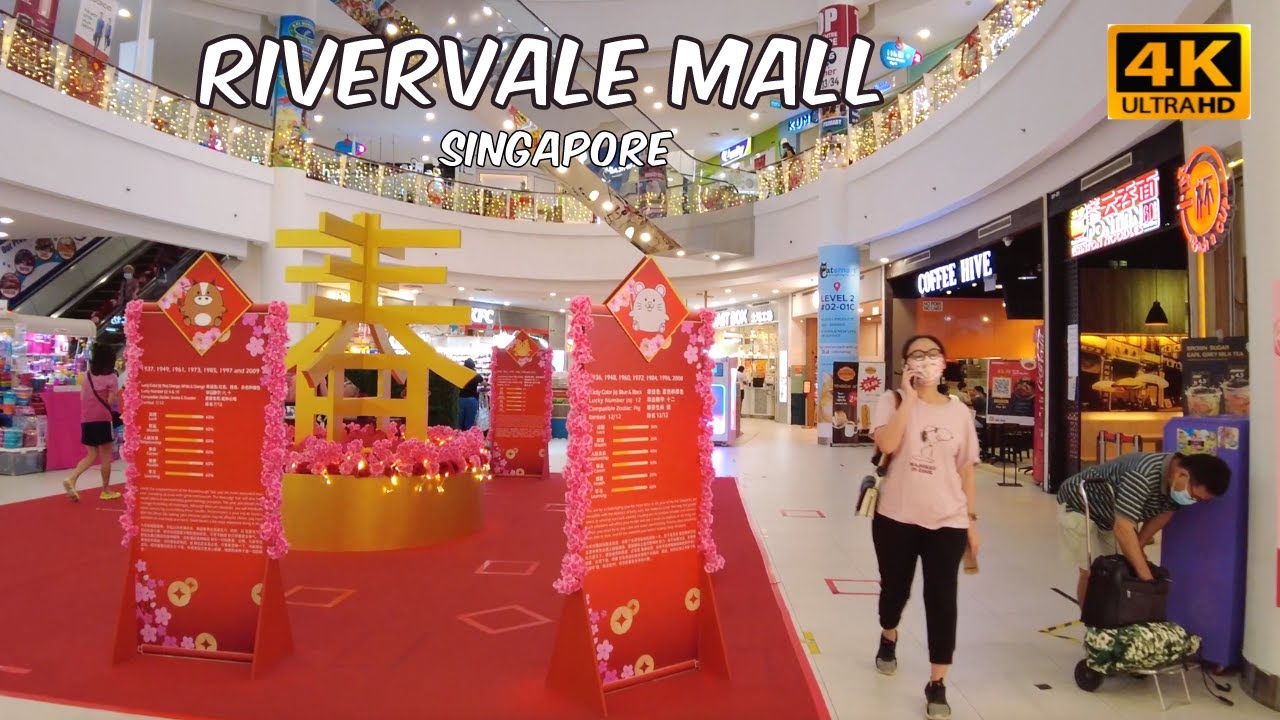 Rivervale Mall | Singapore Chinese New Year 春节 | Singapore Shopping ...
