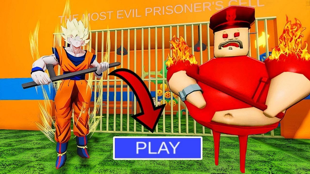 ROBLOX GOKU'S PRISON RUN | Gameplay Walkthrough | Roblox obby | ASAD ...