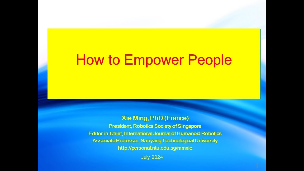 How to Empower People - YouTube