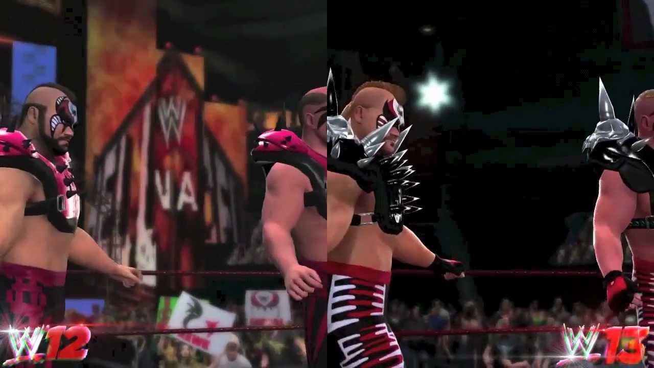 Road Warriors Hawk & Animal | WWE 13 and WWE 12 Entrance - YouTube