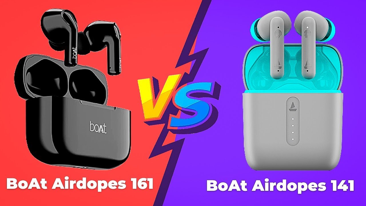 Boat Airdopes 141 vs 161 || BoAt Airdopes 161 VS 141 Review|| Boat ...