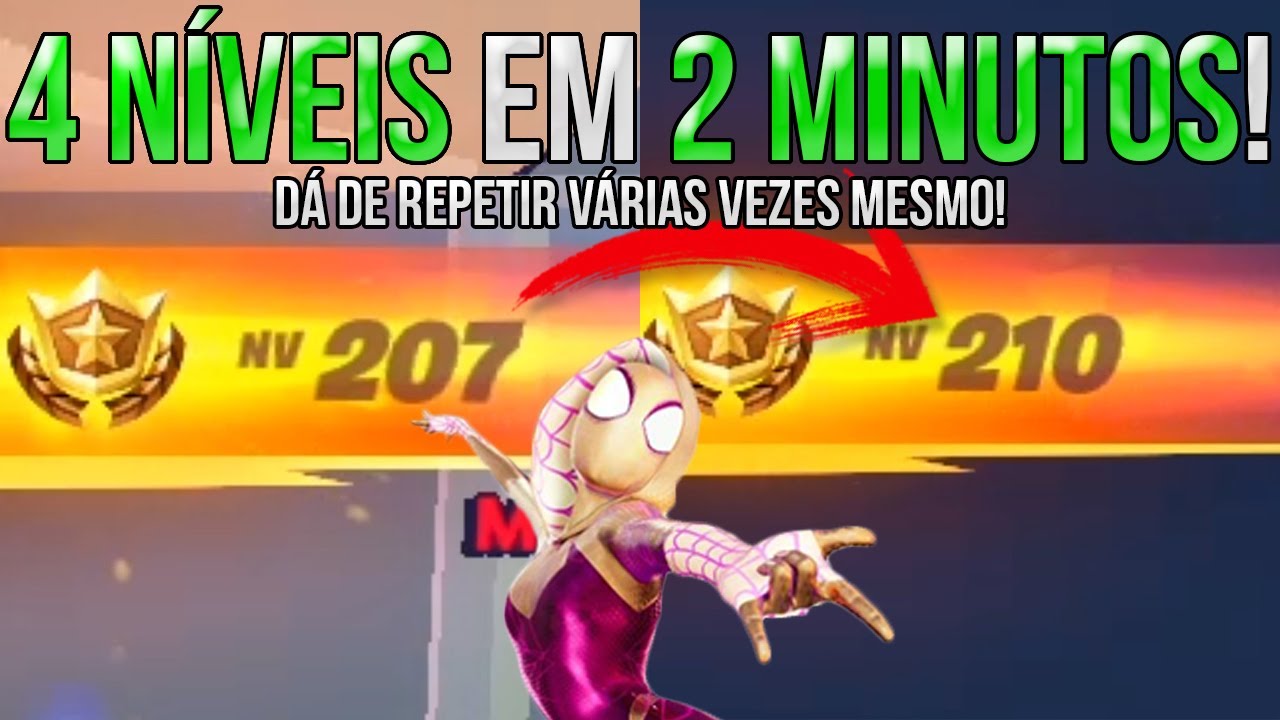 VERDADEIRO LOOP de XP INFINITO com VÁRIOS NÍVEIS por MINUTO no Fortnite ...