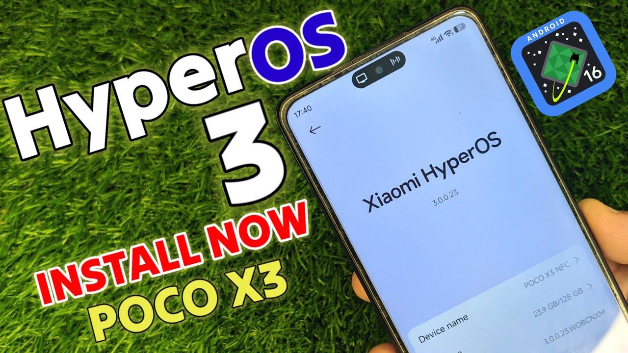 Install HyperOS 3 on Poco X3 | Android 16 Review, Benchmarks, Bugs, Battery& Full Installation ...