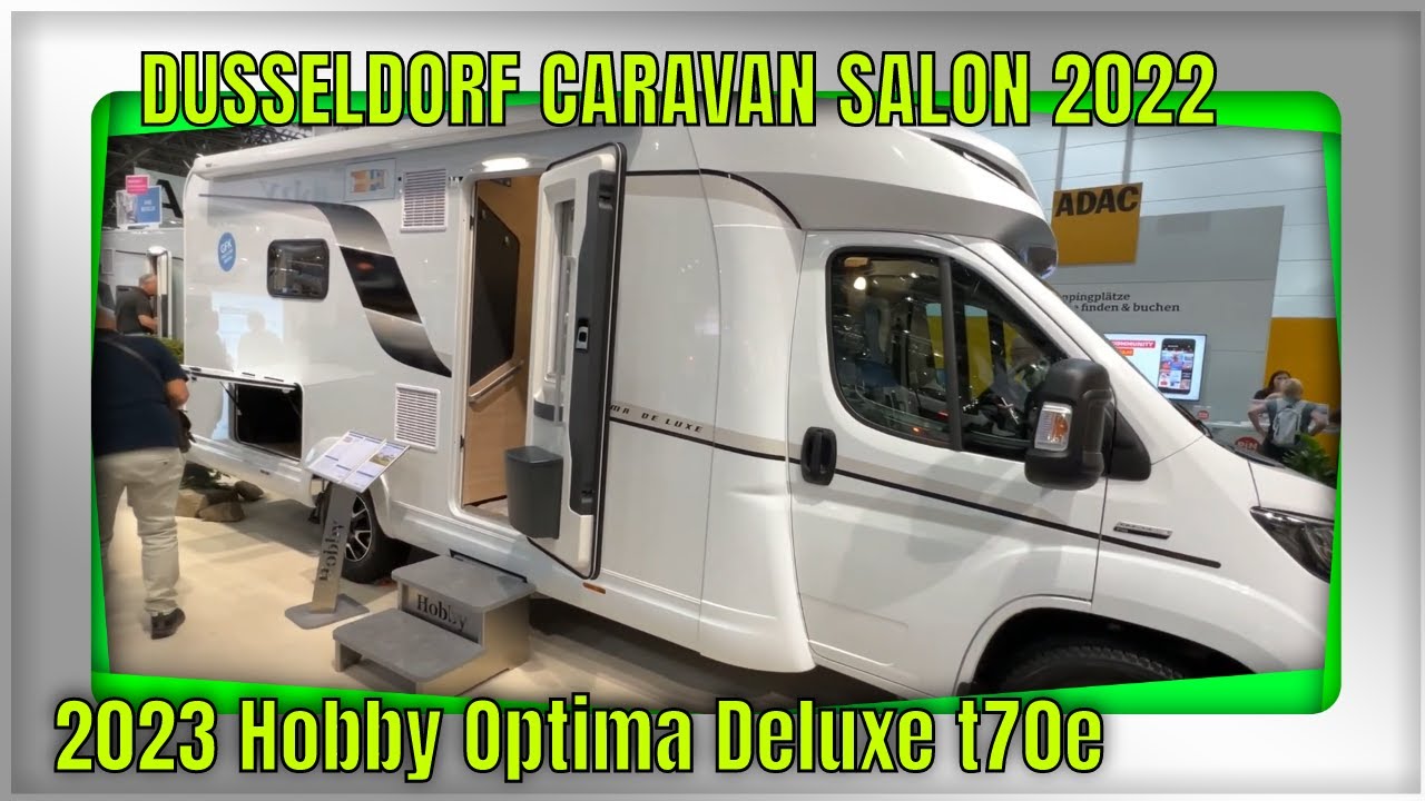 2023 Hobby Optima Deluxe t70e Interior and Exterior Dusseldorf Caravan ...