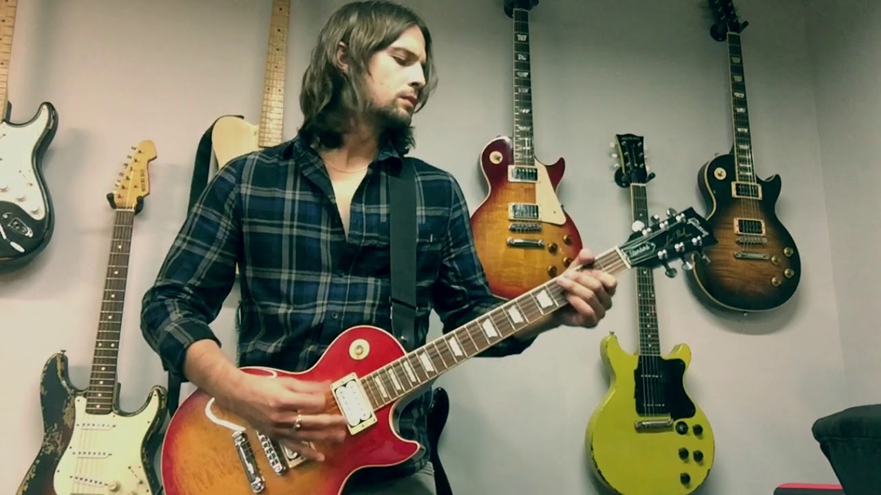 Isolated Guitar Tracks: David Myhre & MagFrag '77 Pickups - YouTube