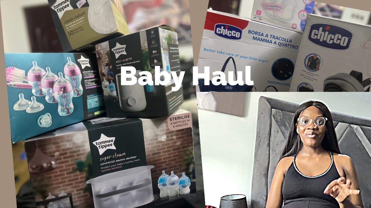 Mini Baby Haul II What I wish I Got for Baby Number 1 II Preggy Series ...