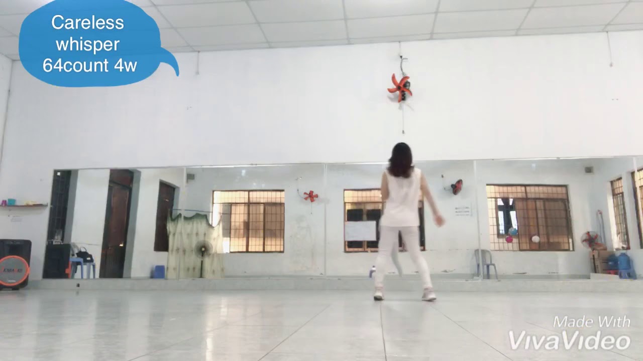 Careless Whisper Line Dance CLB Morning vung tau - YouTube