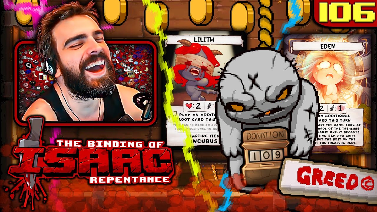 Greed Mode Is SO EASY! - The Binding Of Isaac: Repentance - Part 106 (VOD) - DarkViperAU - YouTube