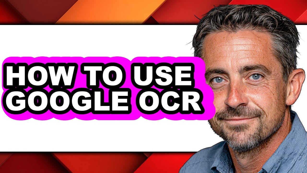 How to Use Google Ocr - Step by Step - YouTube