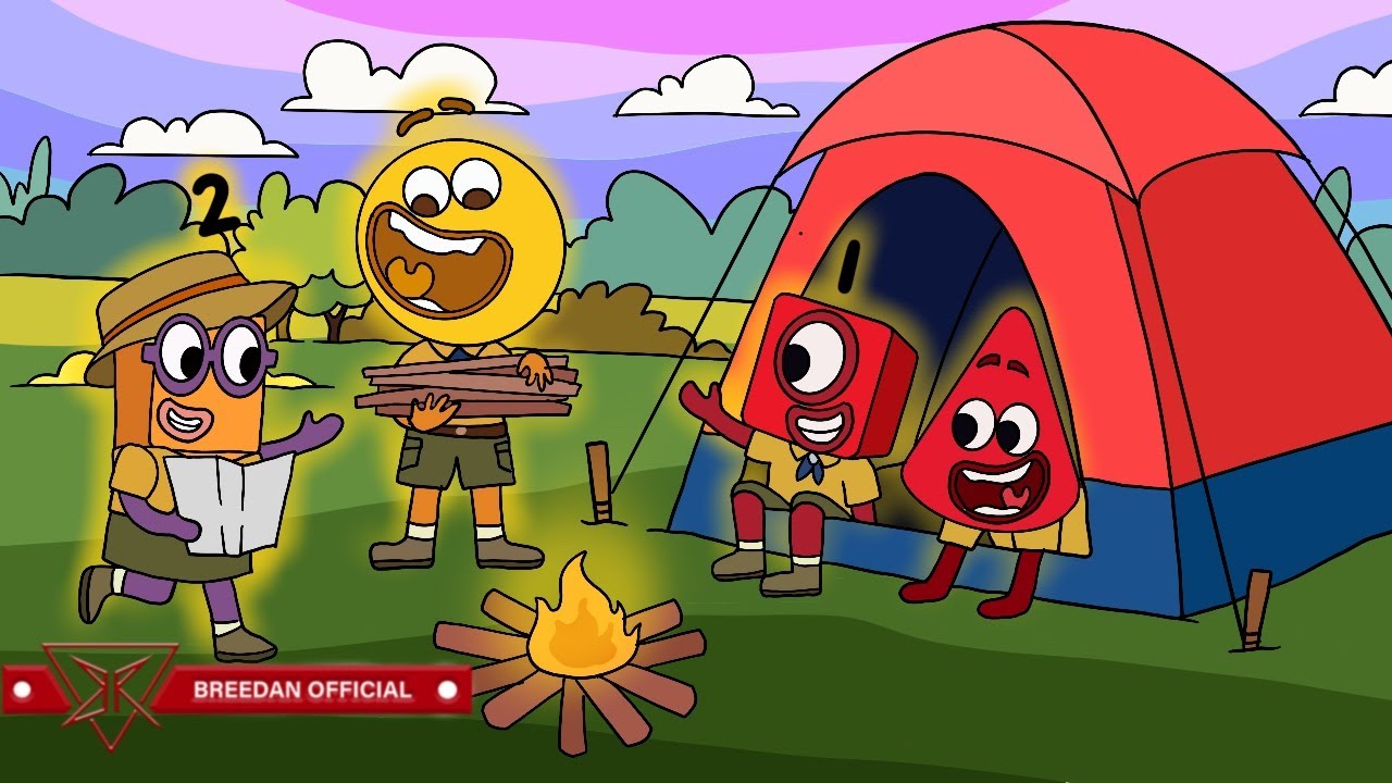 Numberblocks and Colourblocks Camping Together for Fun Fanmade Change ...