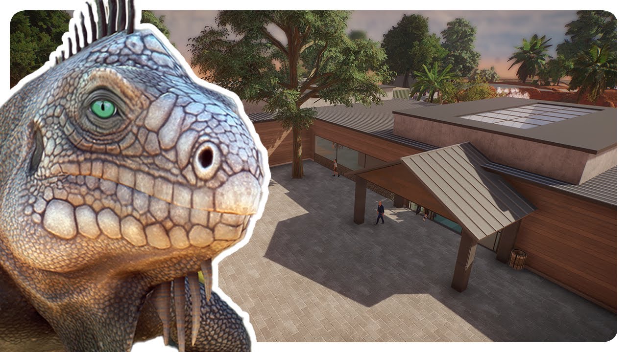 Building an Eco-Friendly Entrance with Exhibits! Planet Zoo Franchise ...
