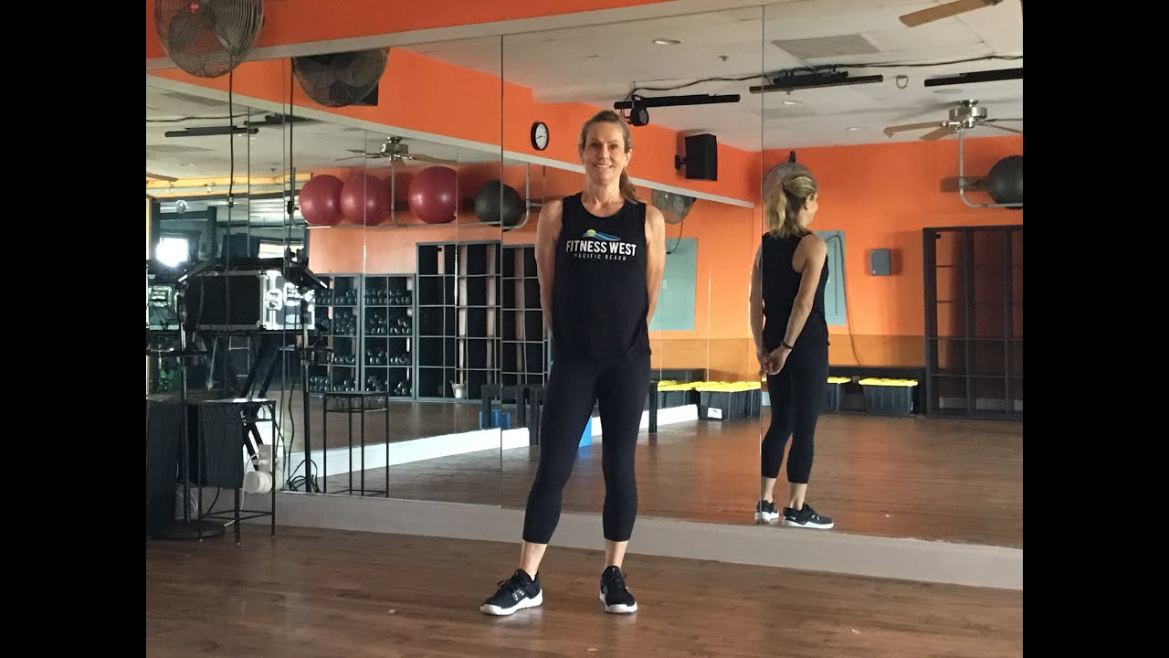 30 minute Cardio Blast with Barbara- FITNESS WEST PB - YouTube