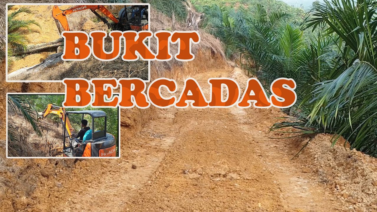 bikin jalan di bukit cadas#hobi pikat - YouTube