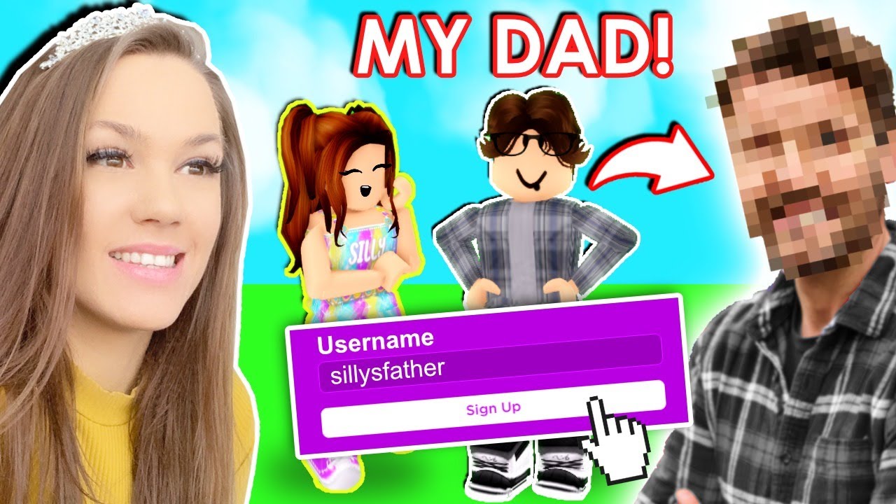 Making MY DAD HIS ROBLOX AVATAR (Roblox) - YouTube