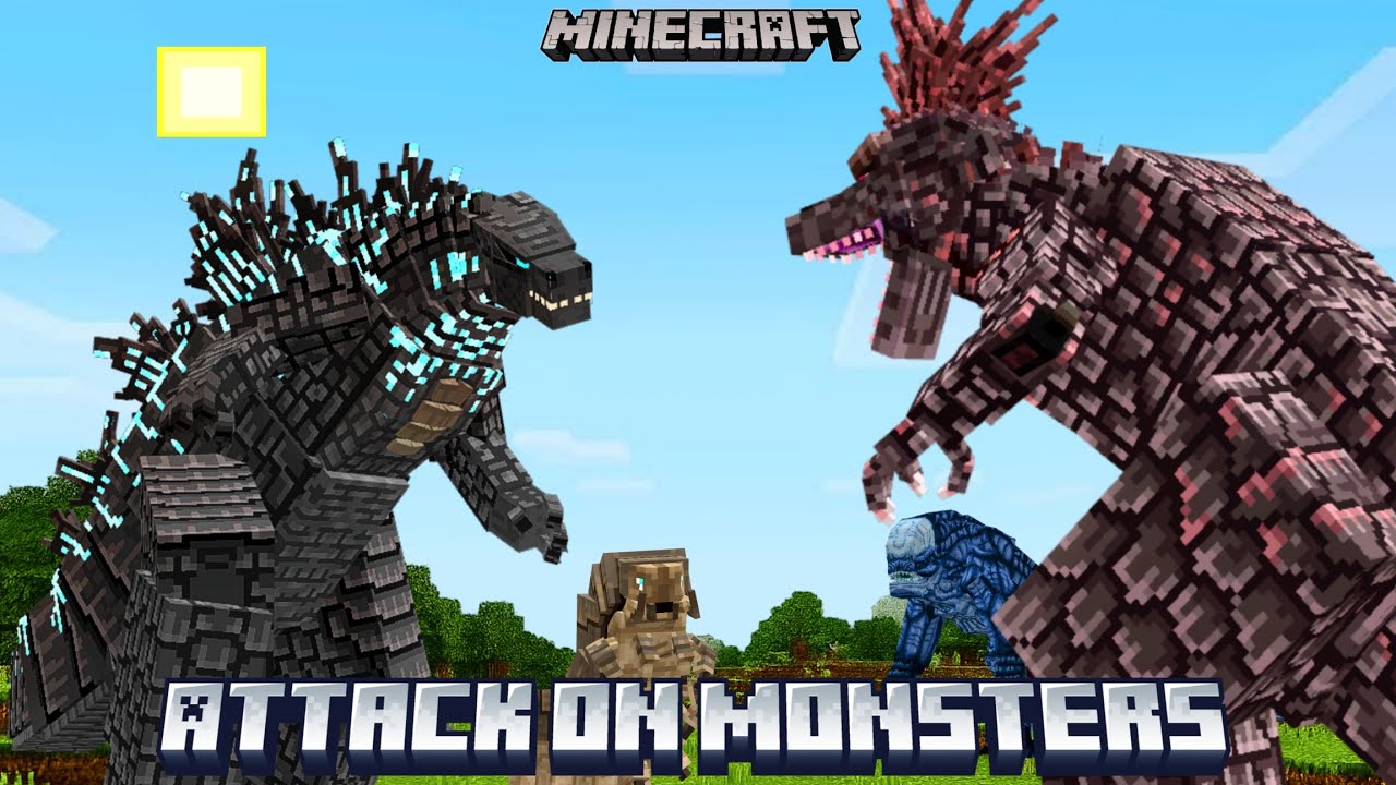 Attack on Monsters 👹 | Minecraft | Zhasian specials - YouTube