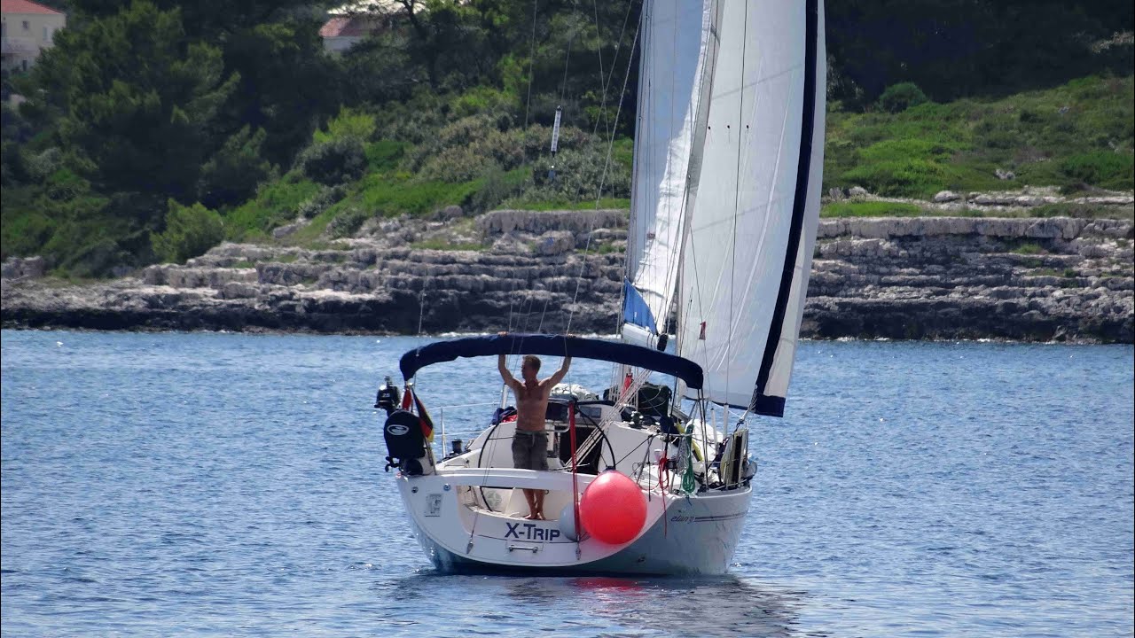 Korfu bis Sizilien mit dem Segelboot @XTripSailing Einhand Segeln - YouTube